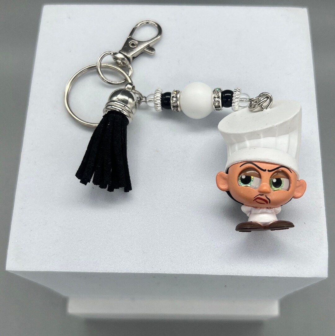 Disney Chef Skinner From Ratatouille Keychain Lanyard Doorables/remy ...