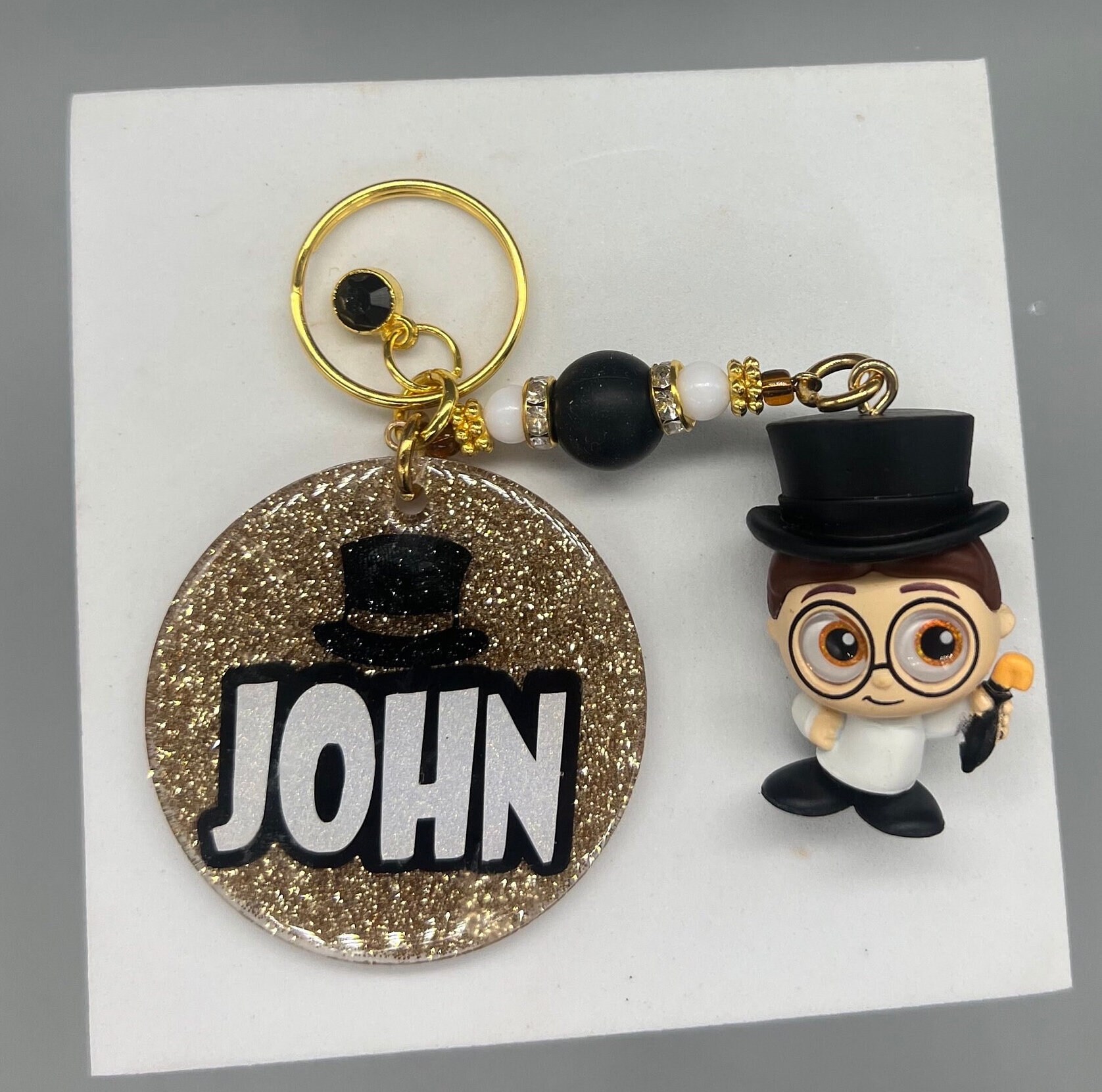 John From Peter Pan Series 11 Glitter Keychain Doorables/peter Pan ...
