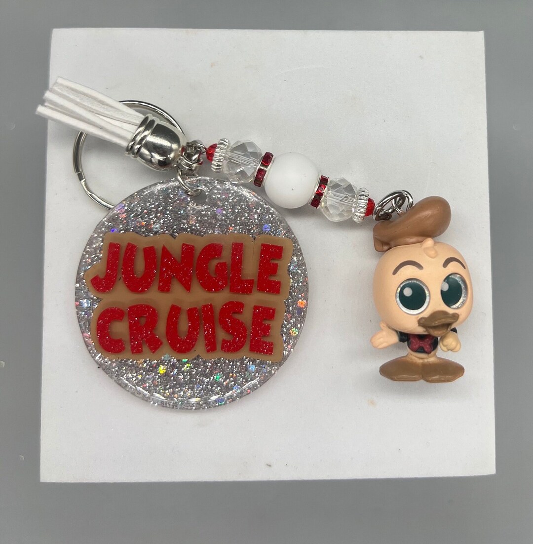 Donald Duck Special Edition Jungle Cruise Glitter Keychain Doorables ...