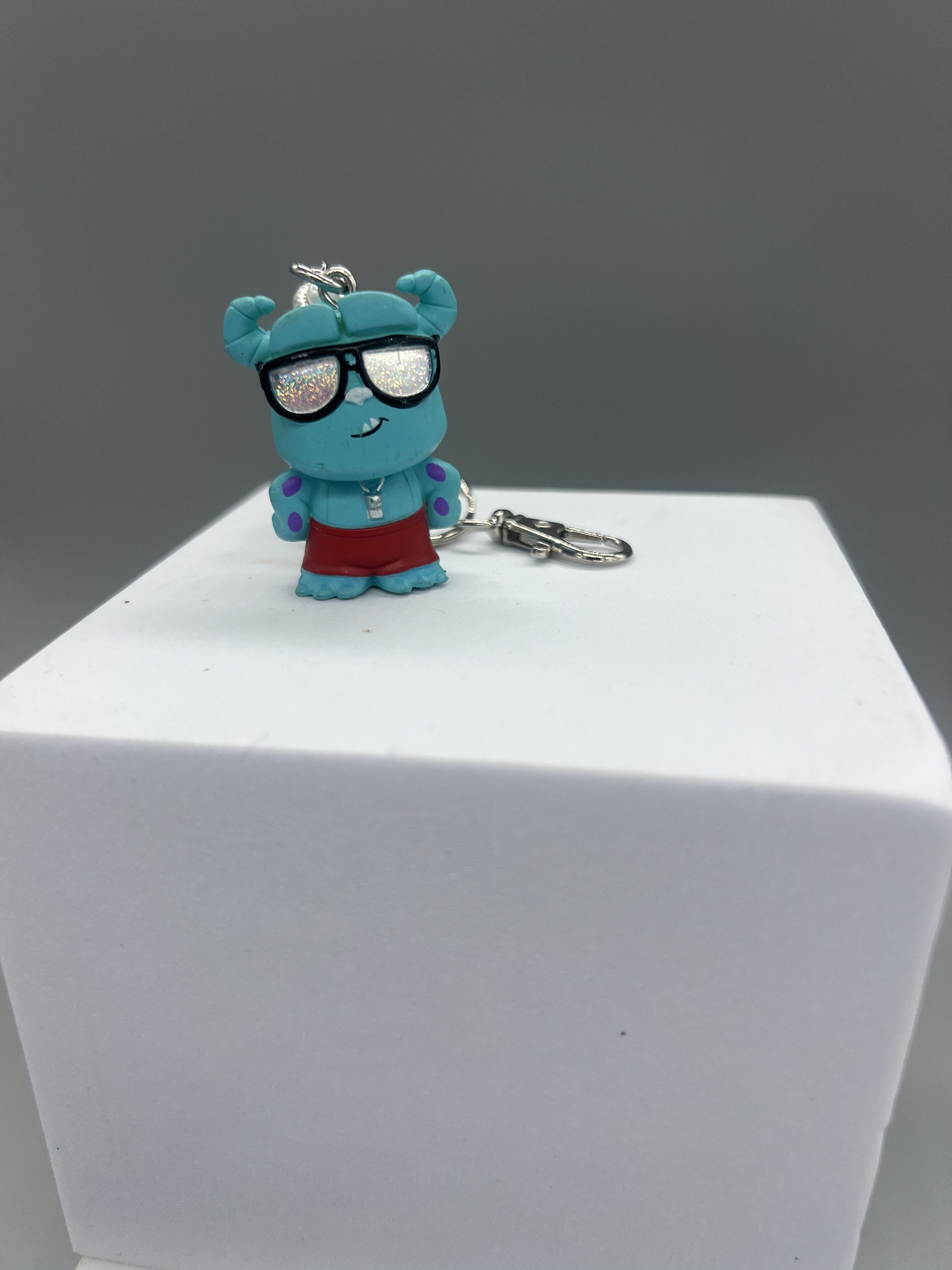 Sully From Monsters Inc Keychain Lanyard Doorables/sully Keyring ...