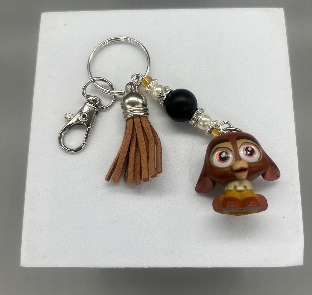 Valentino the Goat From Wish Keychain Lanyard Doorables/asha Valentino ...