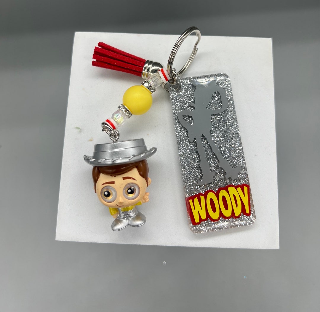 Woody From Toy Story (special Edition) Glitter Keychain Doorables/woody ...