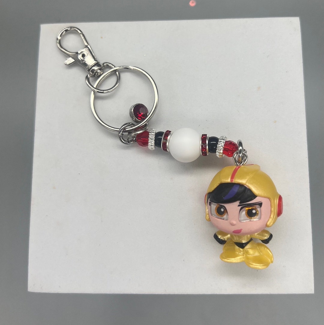 Disney Gogo Tomago From Big Hero 6 Keychain Lanyard Doorables/baymax ...