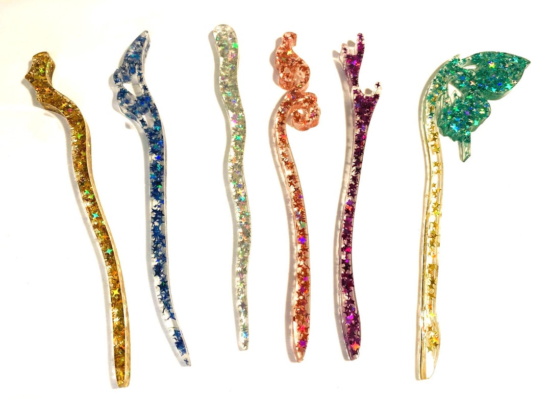 Resin Hair Sticks - Etsy