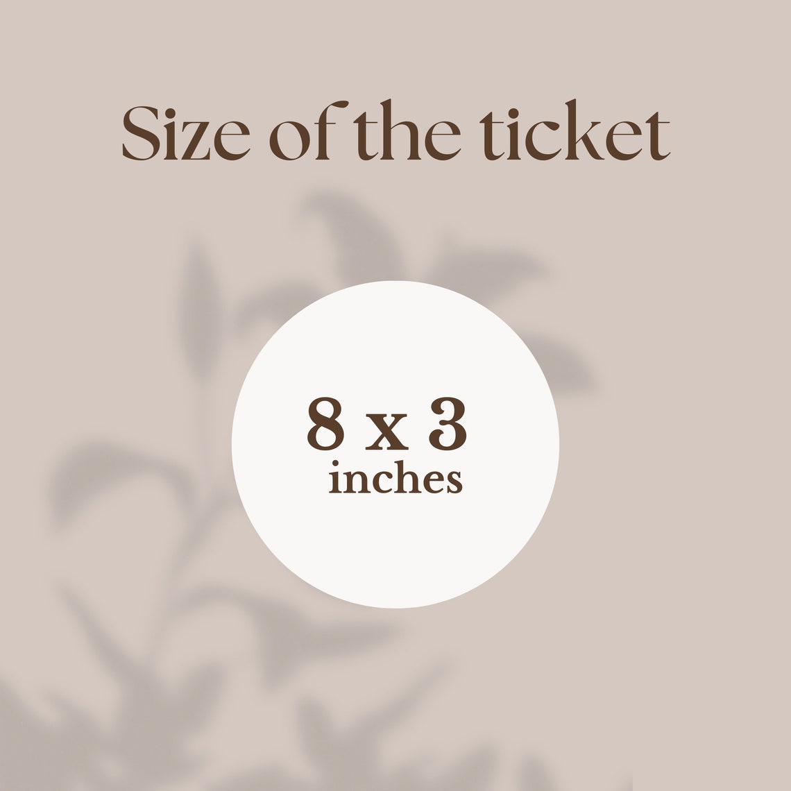 Editable Concert Ticket Replica, Custom Concert Ticket Gift Last Minute ...