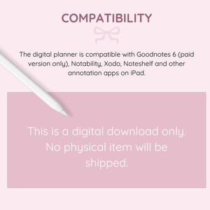 2025 Soft Girl Digital Planner Ipad, All-in-one Digital Planner ...