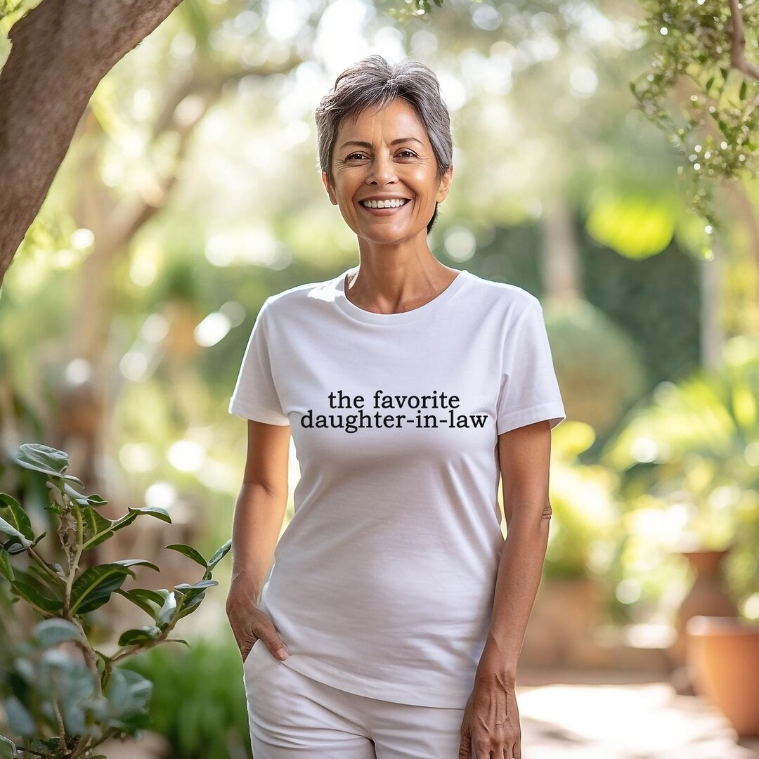 Favorite Daughter in Law Shirt, Funny Gift for Daughter in Law, Best ...