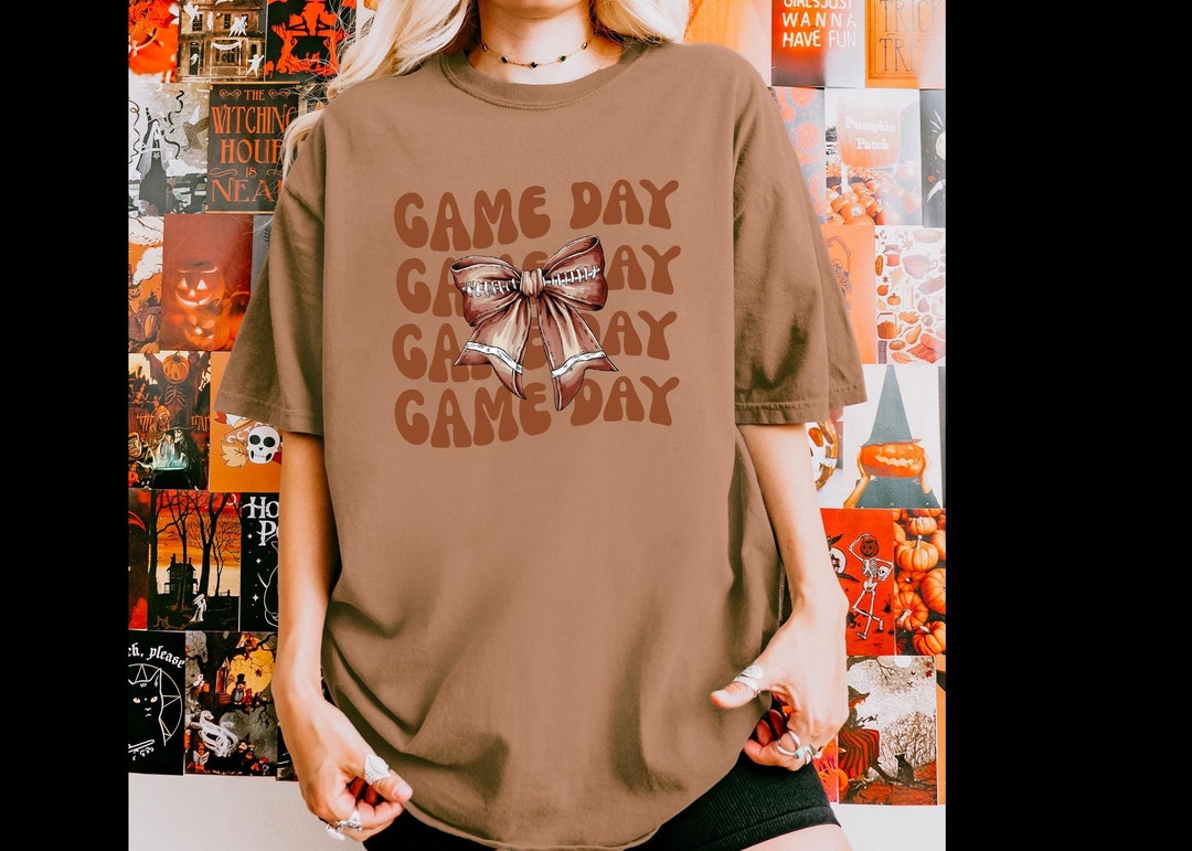 Football Shirt, Football Tees, Comfort Color Shirts, Game Day Shirt ...