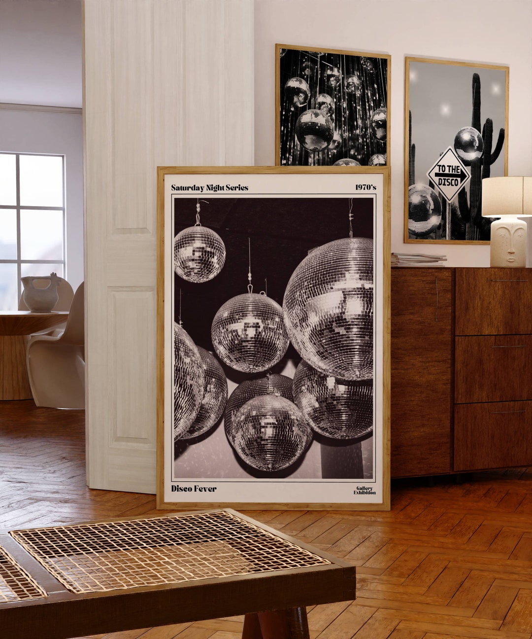 Disco Print, Disco Poster, Trendy Wall Art, Preppy Bar Cart Art, Disco ...