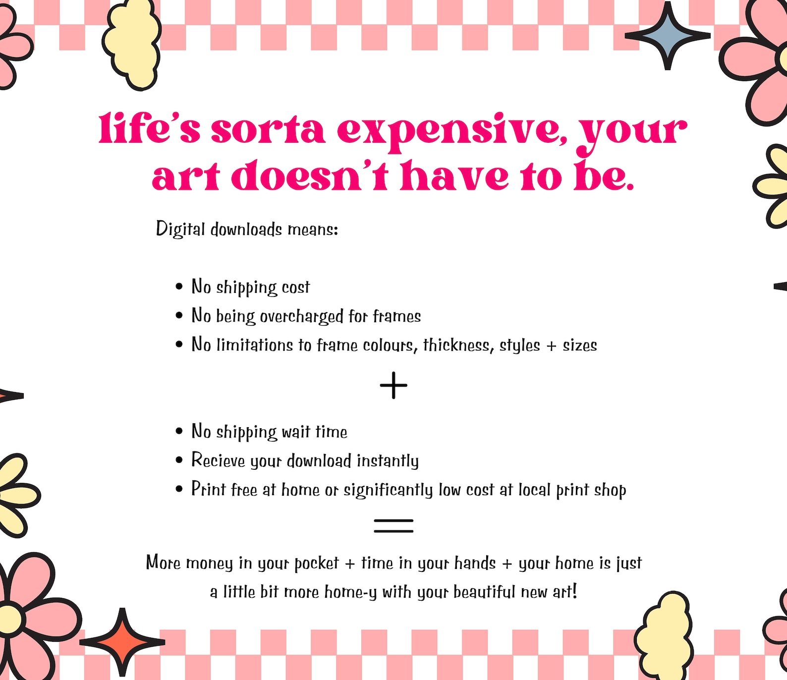 Woman Newspaper Headline Poster, Quote Poster, Retro Bar Cart Feminist ...