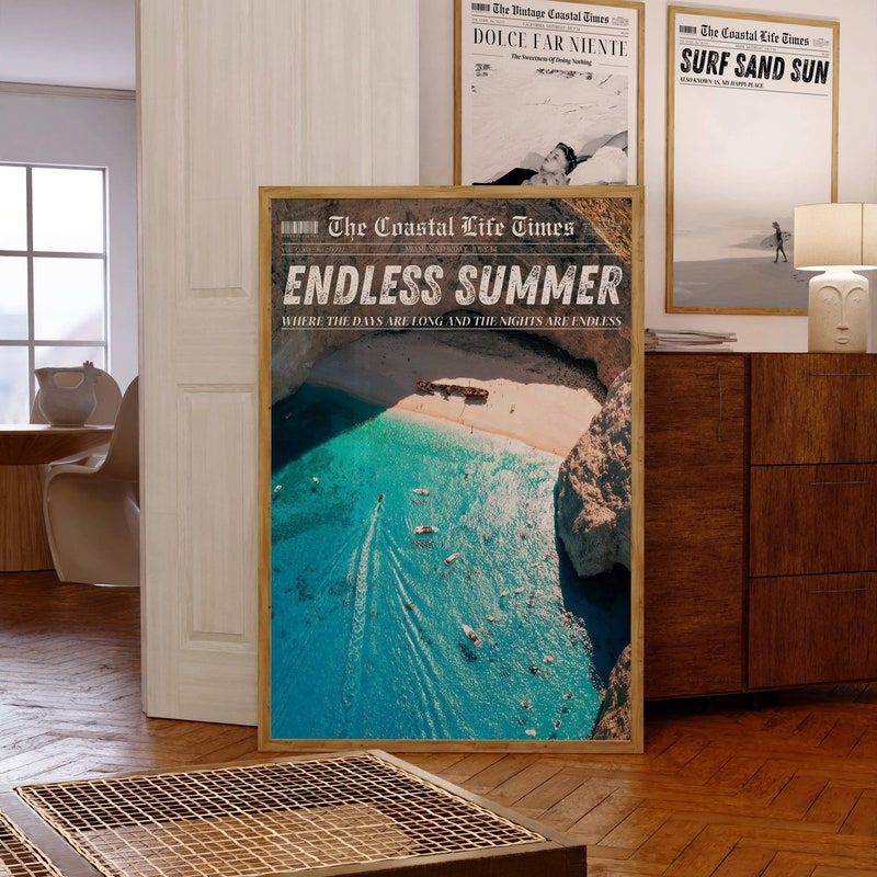 Beach Poster - Etsy