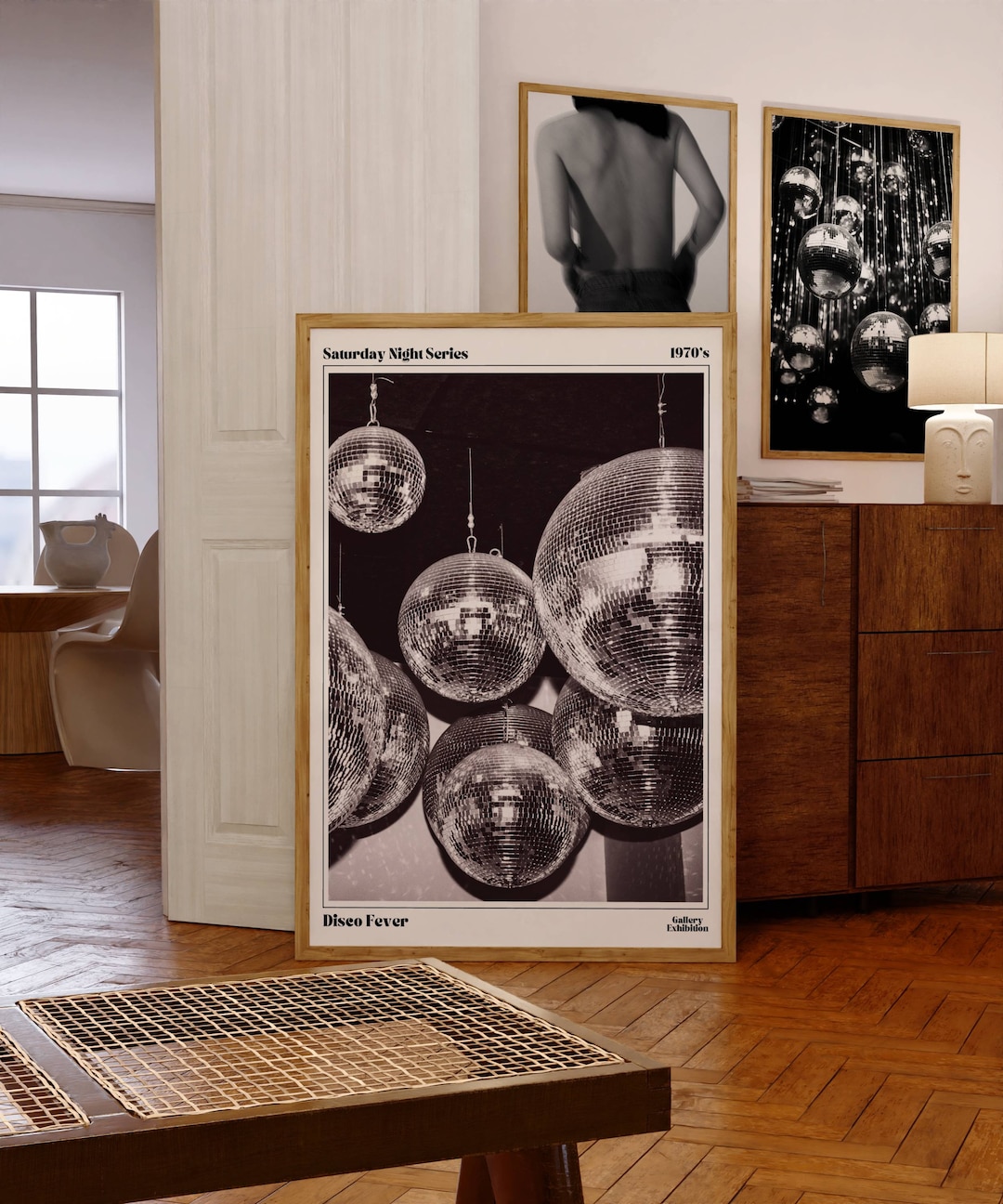 Disco Print, Disco Poster, Trendy Wall Art, Preppy Bar Cart Art, Disco ...