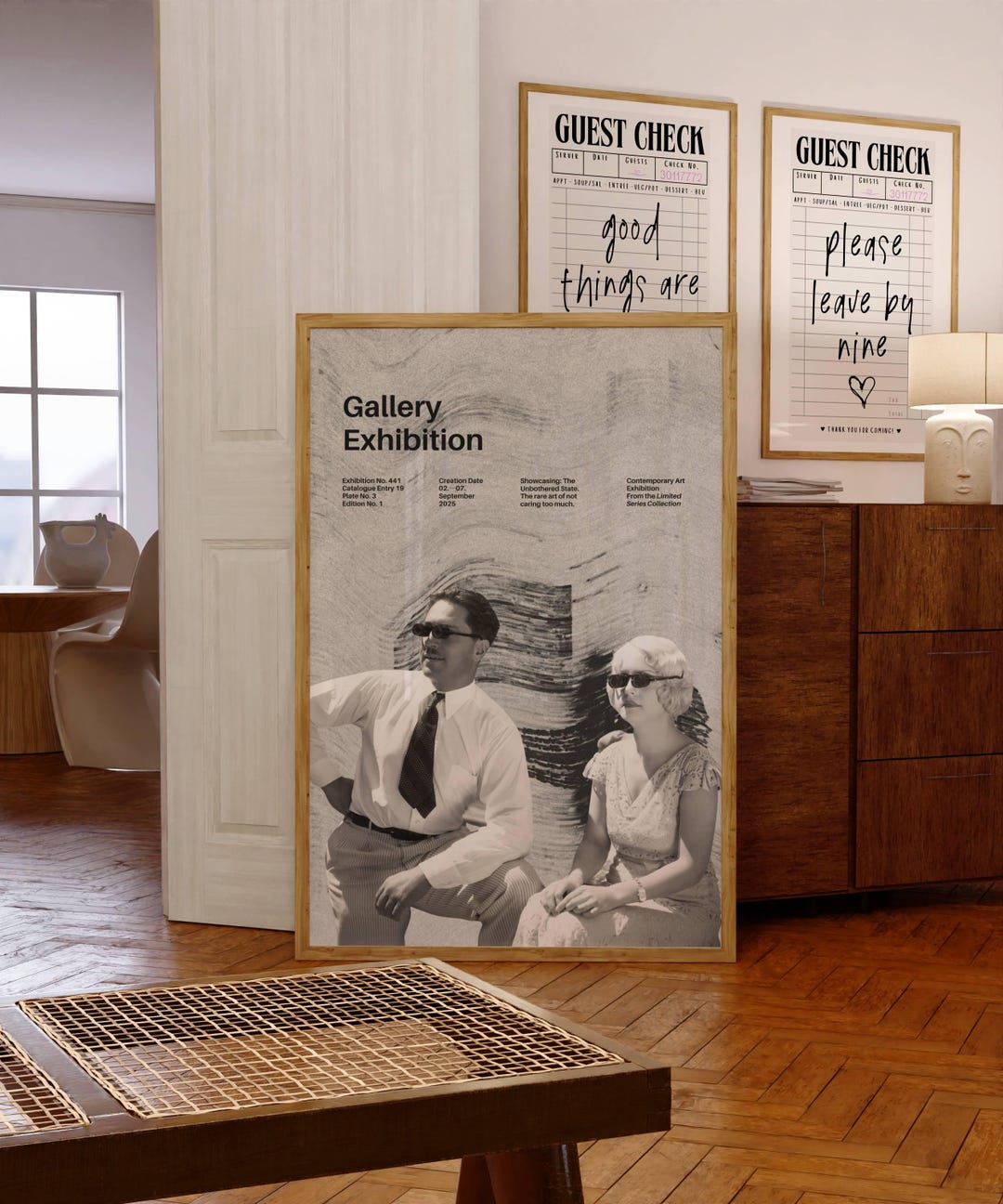 Retro Exhibition Poster: Unbothered Self Care Art (digital Download) - Etsy