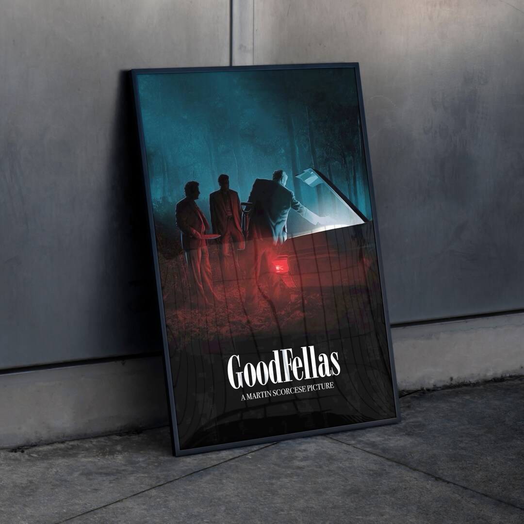 Goodfellas Movie Poster, Framed or Unframed or Canvas Print Martin ...