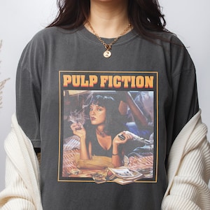 Pulp Fiction T-shirt, Unisex Vintage Quentin Tarantino Pulp Fiction ...