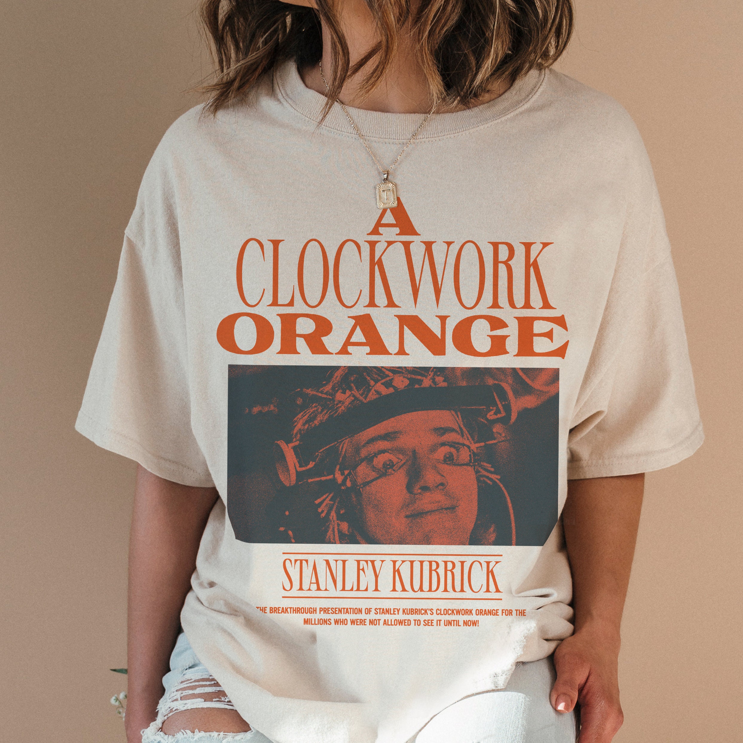 A Clockwork Orange T-shirt Unisex Vintage Faded Stanley - Etsy