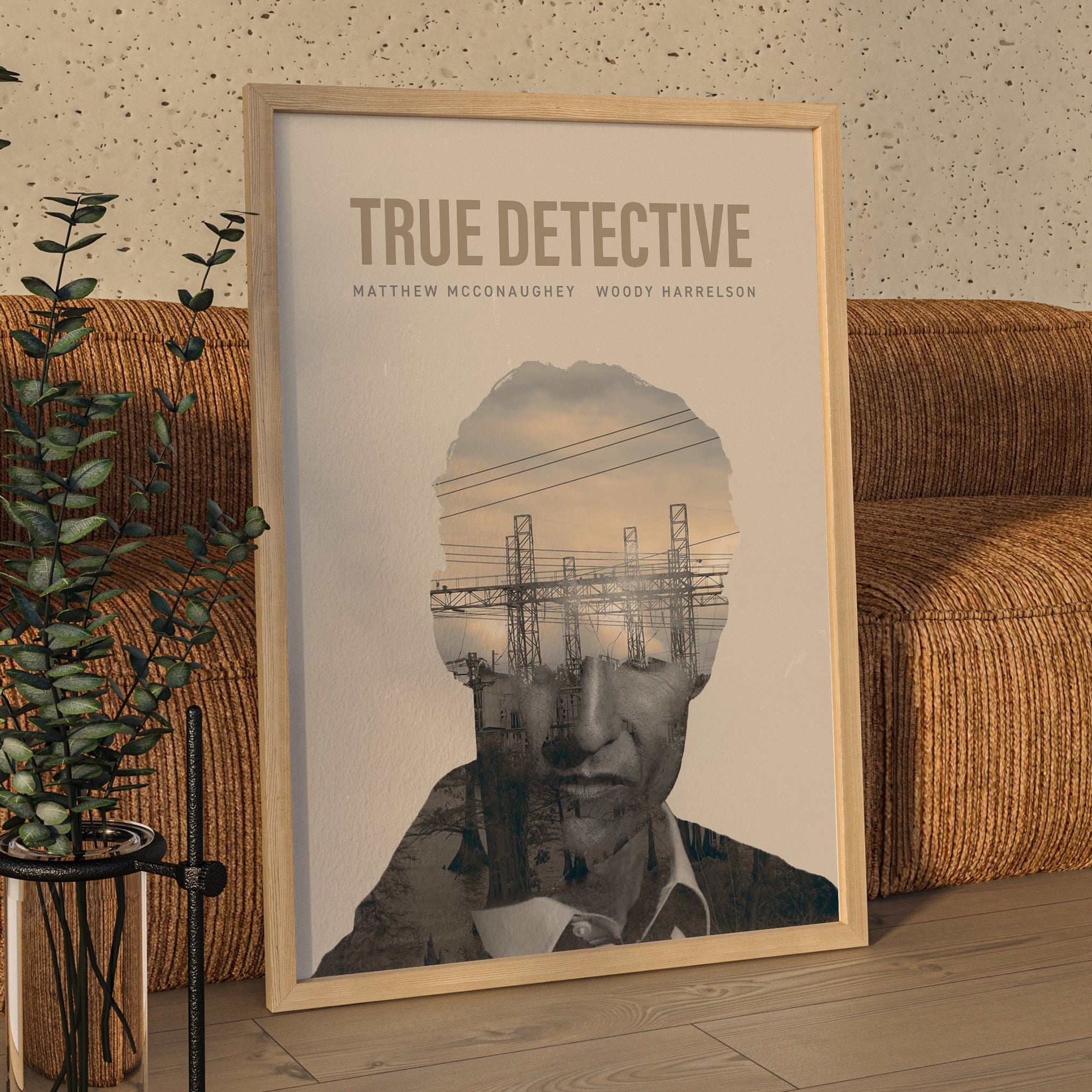 Matthew Mcconaughey True Detective Poster
