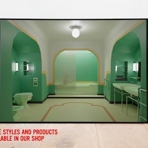 Scarface Movie Bathroom Wall Art Pister, Funny 80s Gangster Movie ...