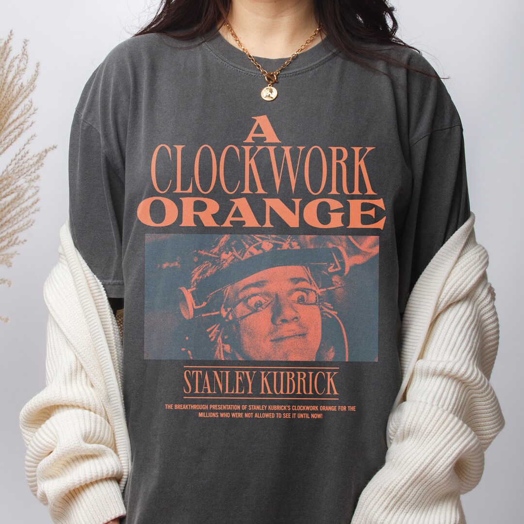 A Clockwork Orange T-shirt Unisex Vintage Faded Stanley - Etsy