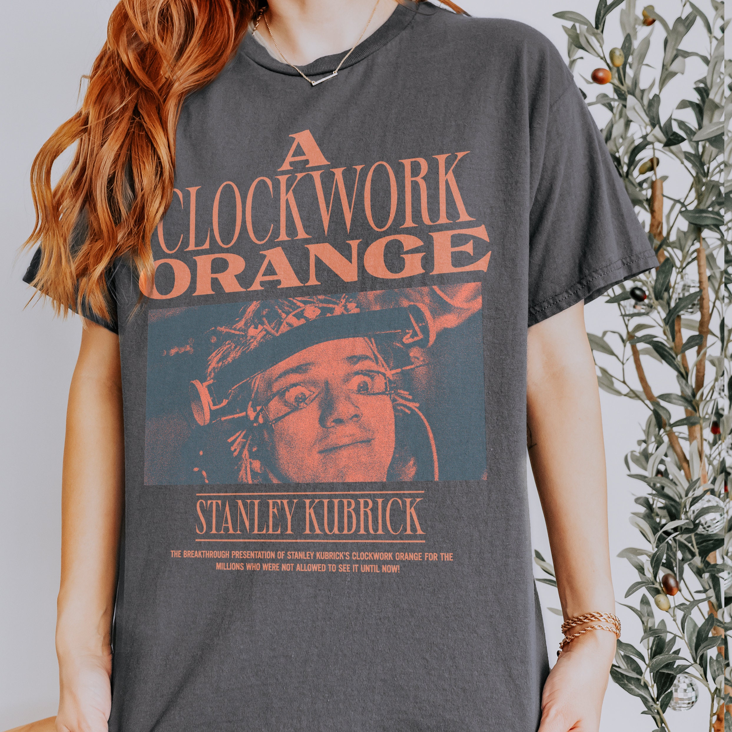 A Clockwork Orange T-shirt Unisex Vintage Faded Stanley - Etsy