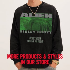 Retro Alien Movie Shirt, Vintage Horror Movie Facehugger Bootleg ...