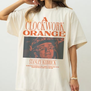 A Clockwork Orange T-shirt, Unisex Vintage Faded Stanley Kubrick Movie ...