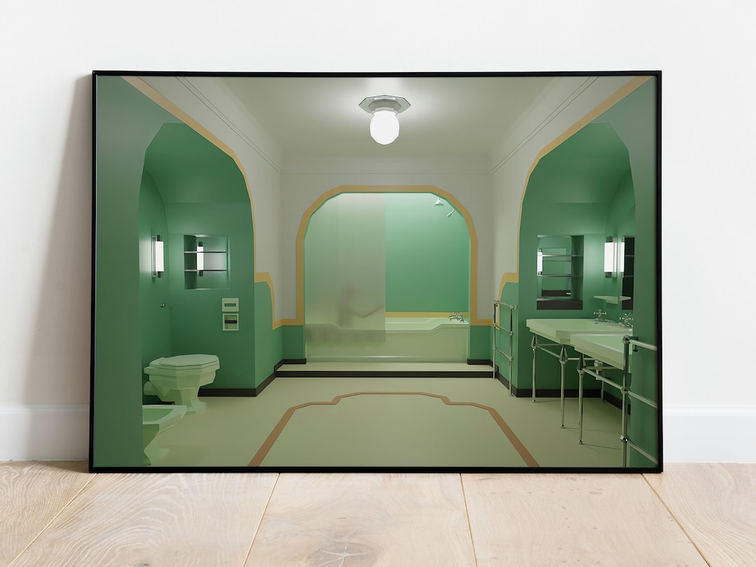 Movie Bathroom Wall Art Print, Overlook Hotel Room 237 Horror Movie ...