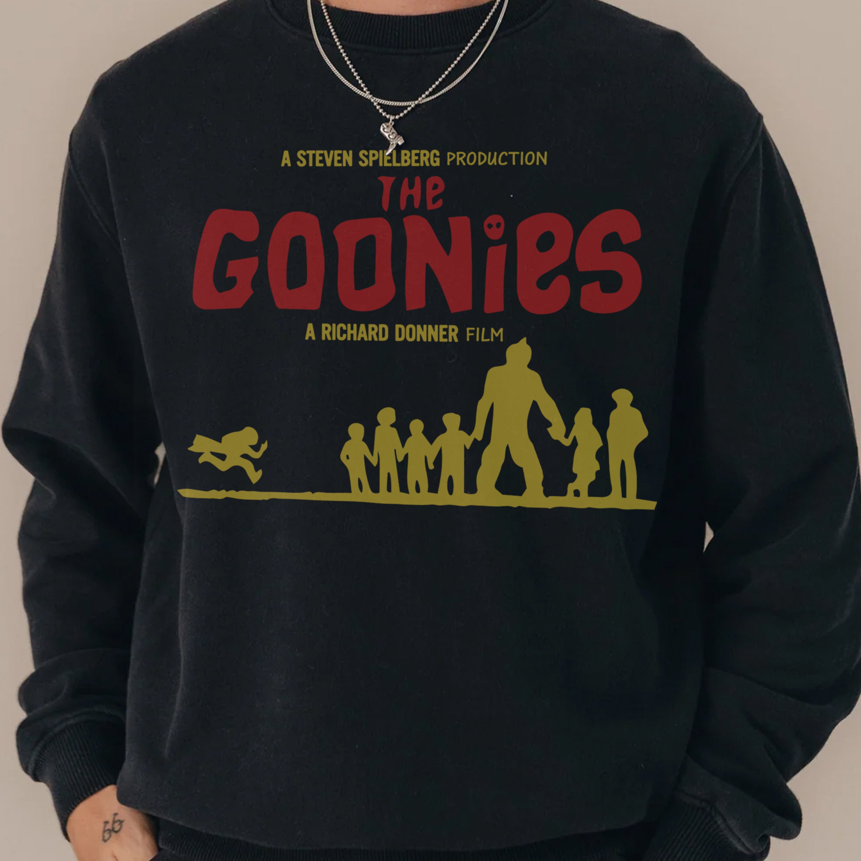 Retro Goonies Sweatshirt the Goonies Movie Promotional Goony - Etsy