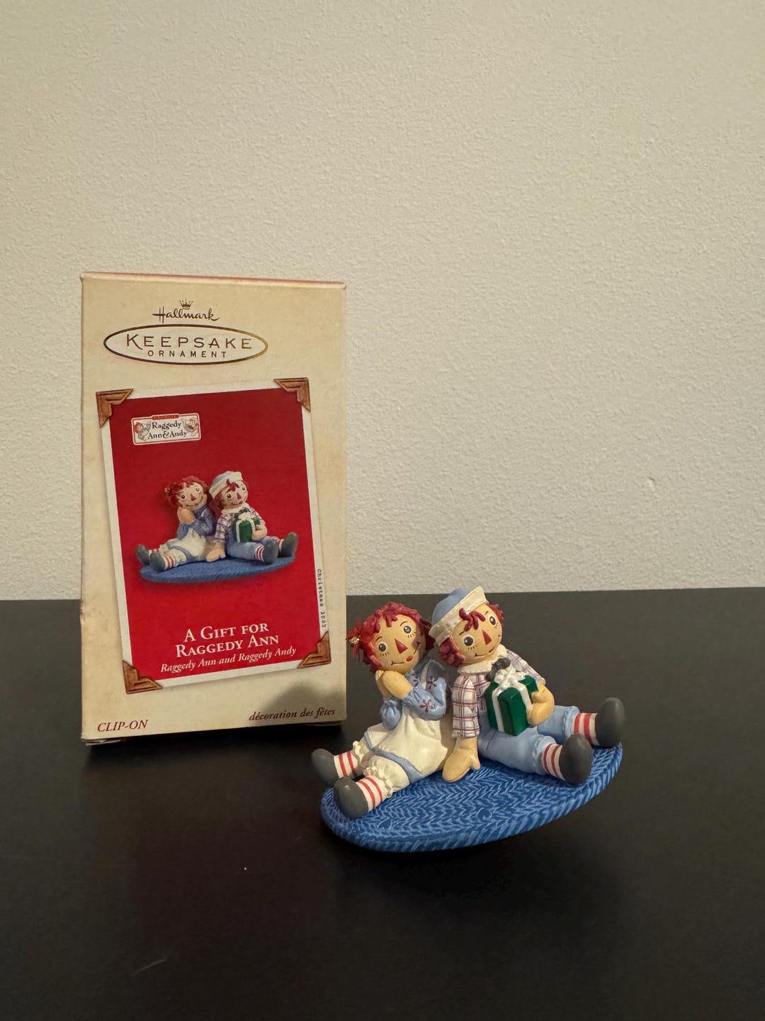 Hallmark Keepsake Raggedy Ann and Andy Christmas Ornament - Etsy