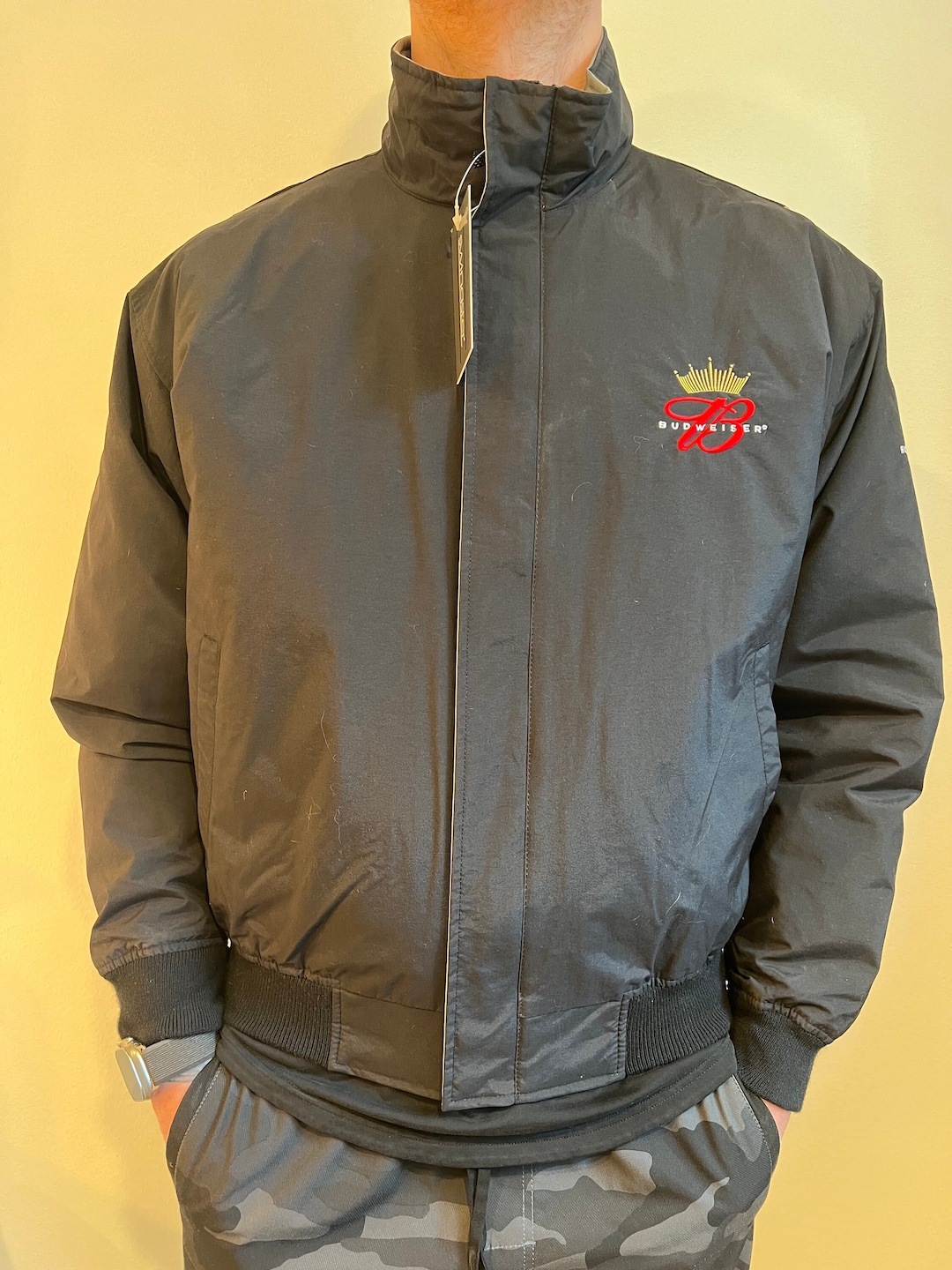 Budweiser/bud Light Jacket by Swingster With Tags - Size Men's M - Etsy