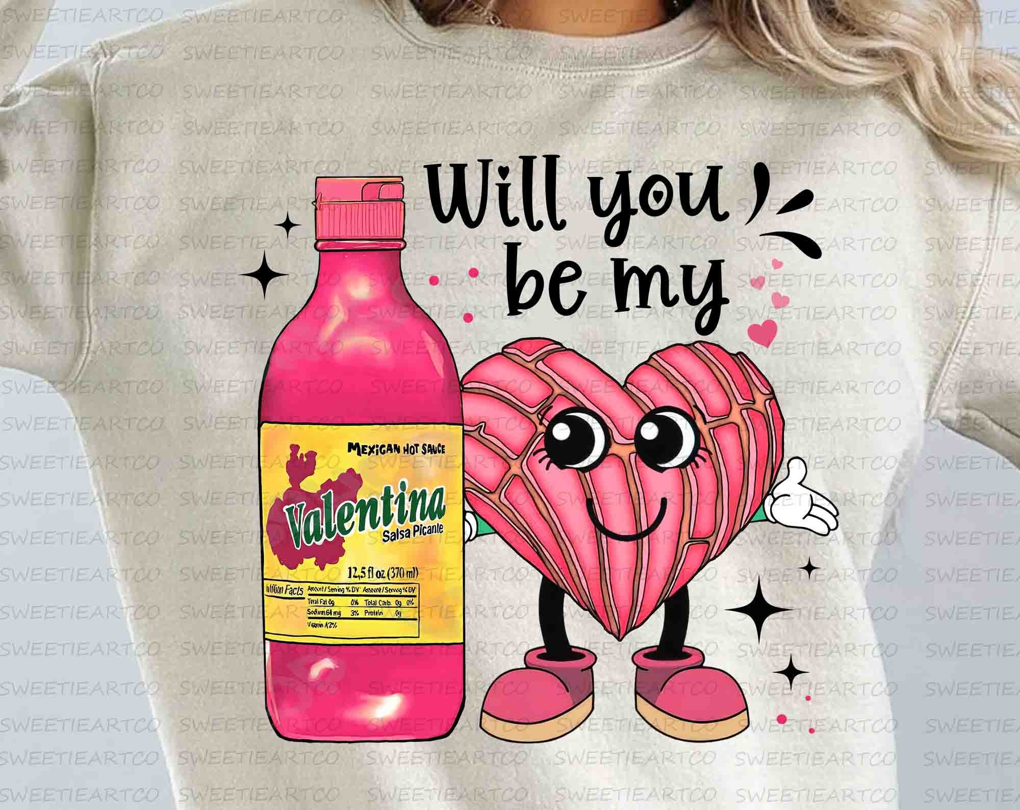 Mexican Sauce Valentines PNG, Happy Valentines Day Png, Mexican ...