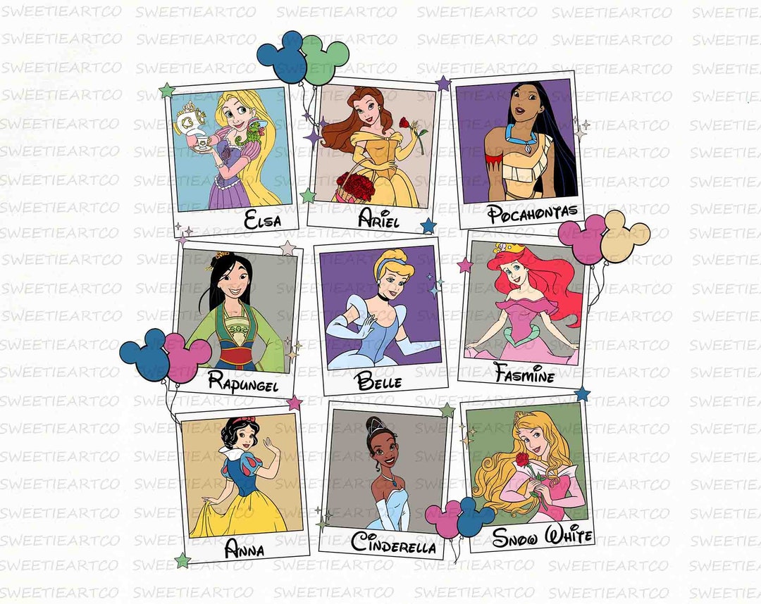 Princess Squad PNG, Family Trip 2024 Png, Best Day Eve Png, Princess ...