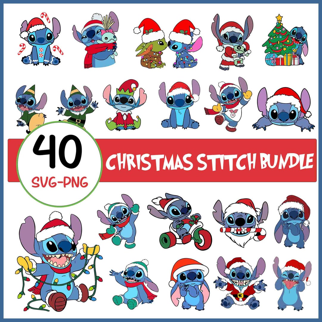 40 Christmas Cartoon SVG Christmas Svg Bundle Christmas - Etsy UK