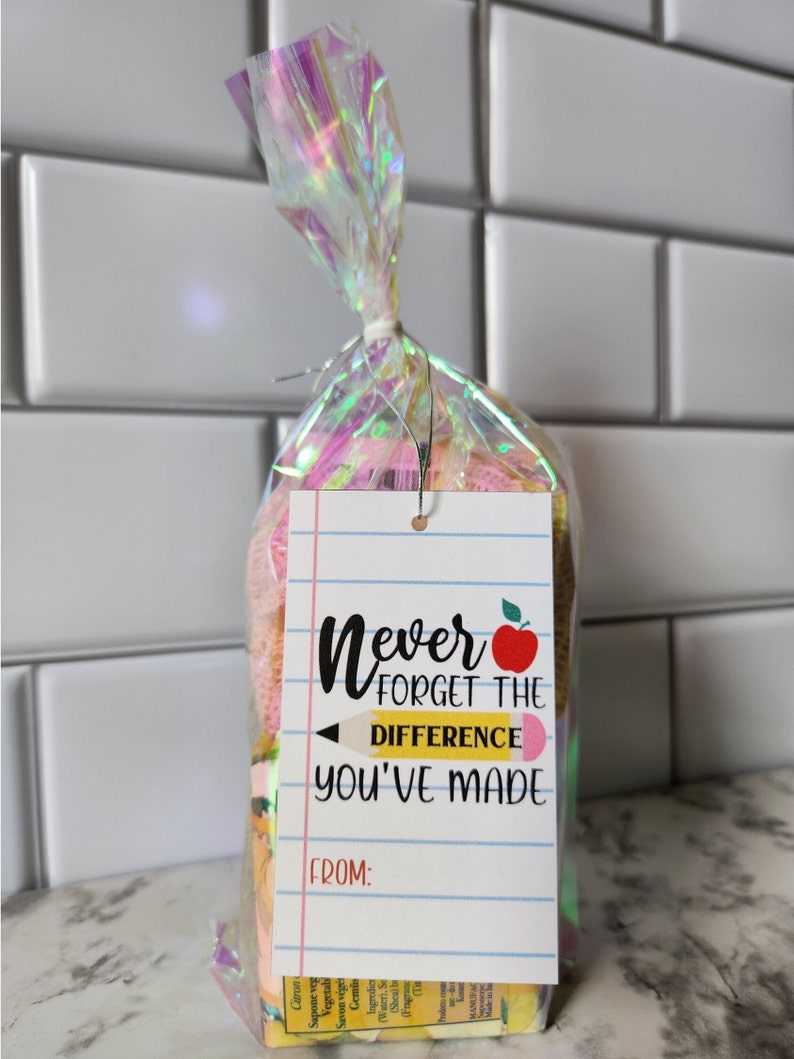 Printable Teacher Appreciation Gift Tags Instant Download Teacher Thank ...