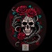 Red Roses Snake Skulls Digital Downloads Great for Halloween Trending ...