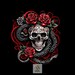 Red Roses Snake Skulls Digital Downloads Great for Halloween Trending ...
