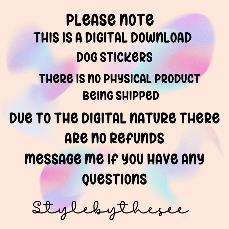 Dog Stickers for Goodnotes Planner Sticker INSTANT DOWNLOAD Pug ...