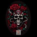 Red Roses Snake Skulls Digital Downloads Great for Halloween Trending ...