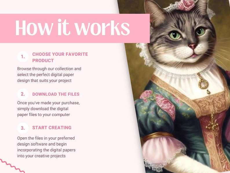 Vintage Cat Ephemera 100 Vintage Cat Portraits in Costumes Printable ...