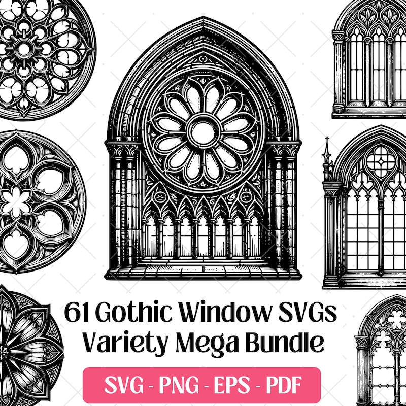 Church Window Template - Etsy