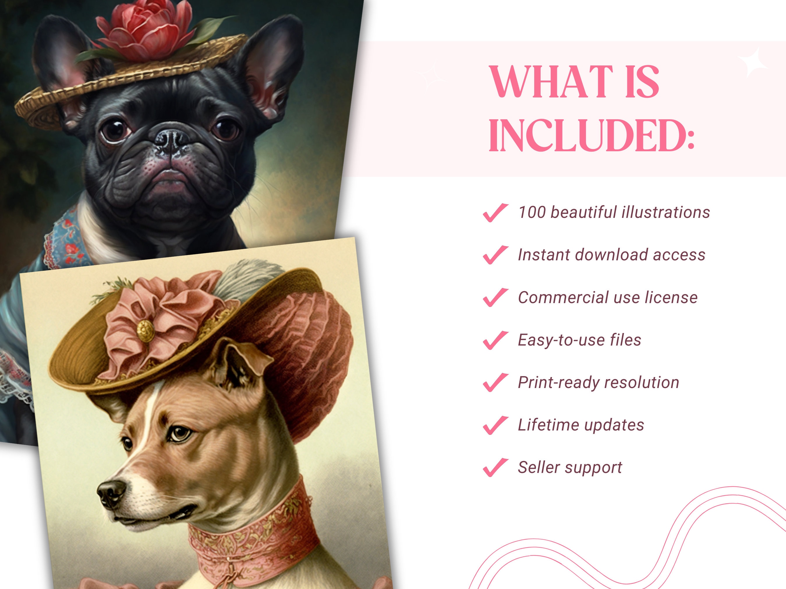 Dog Ephemera 100 Vintage Dog Portraits in Costumes Digital Printable ...