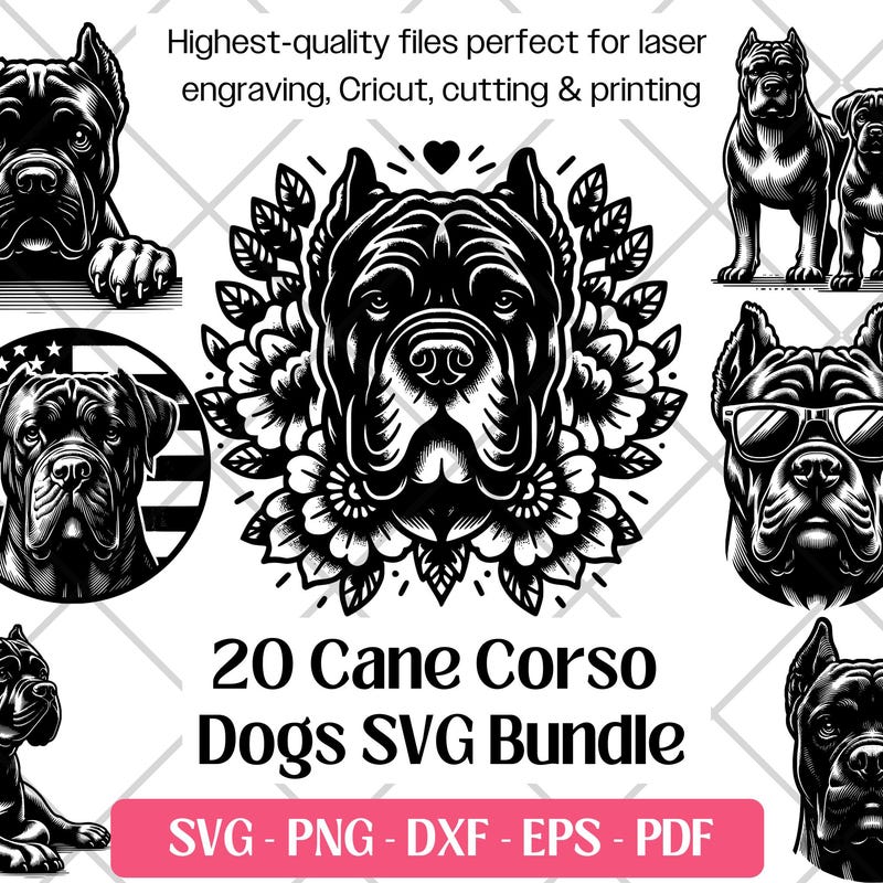 Cane Corso Png - Etsy