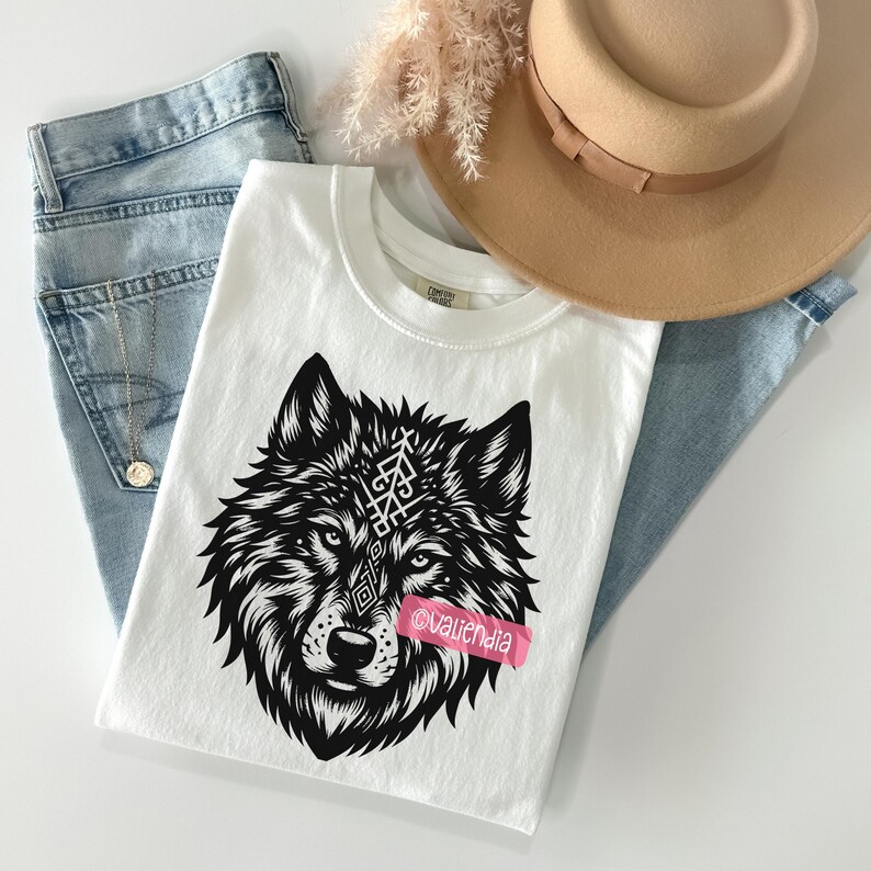 Fenrir SVG Bundle Cutting Laser Engraving Files, Norse Giant Wolf ...