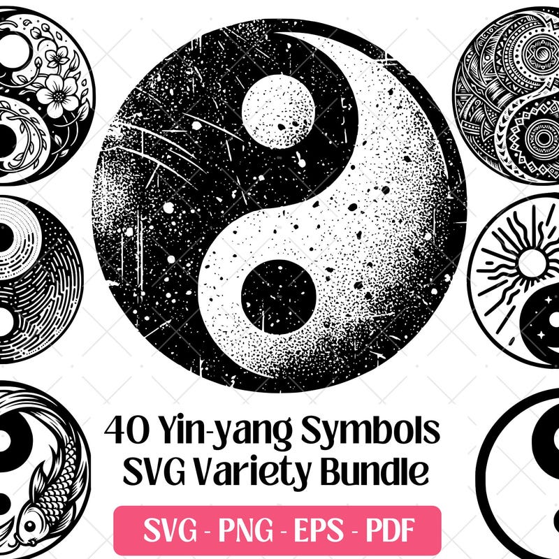 Yin and yang symbol - Etsy.de
