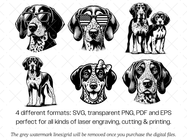 Bluetick Coonhound SVG Bundle · Hunting Hound Dog Clipart PNG · Cricut ...