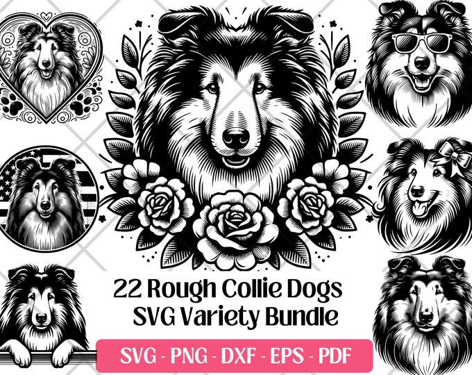 Border Collie Seamless Pattern Png Sublimation Design, Collie Seamless ...