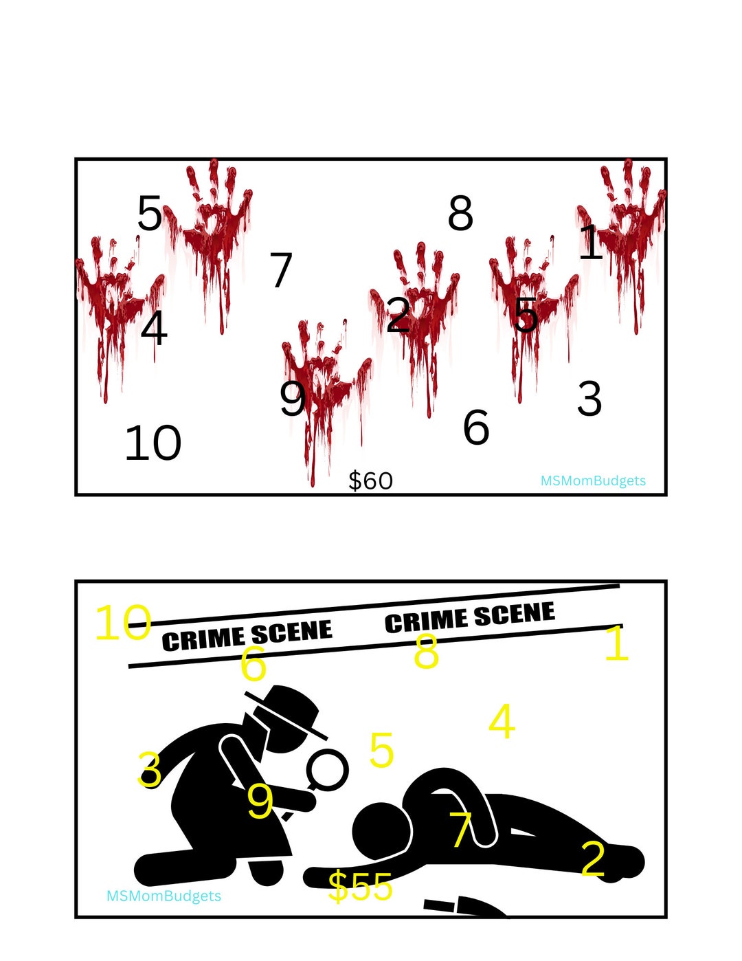Crime Scene Bundle - Etsy