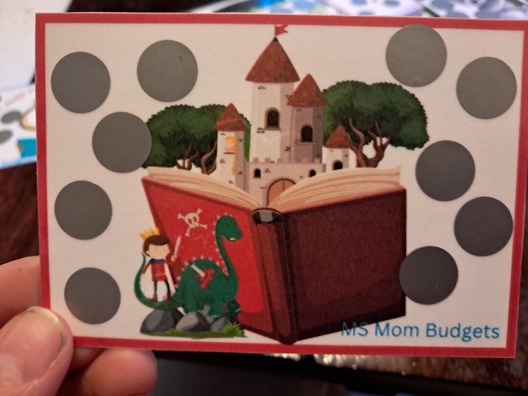 Storybook Mini Scratch Off - Etsy