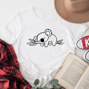 Lazy Koala Shirt, Koala Shirt, Cute Koala Shirt, Koala Lover Shirt ...