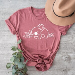 Lazy Koala Shirt, Koala Shirt, Cute Koala Shirt, Koala Lover Shirt ...